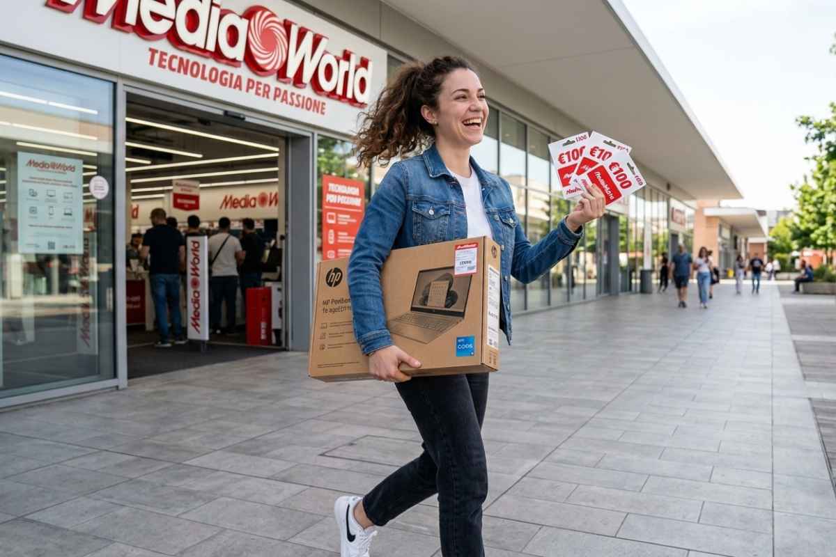 Sono corsa da MediaWorld e ho ricevuto 400 euro in gift card: ci ho ...